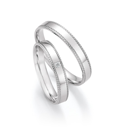 Collection Ruesch Honeymoon Pure VI Ringe in Weißgold - Juwelier Winkler
