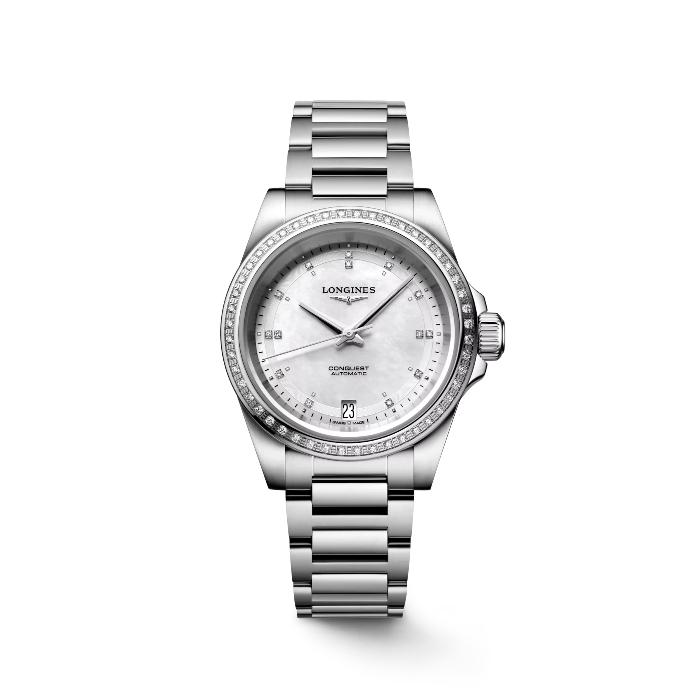 Longines Conquest Automatik Damenuhr 34mm L34300876 - Juwelier Winkler